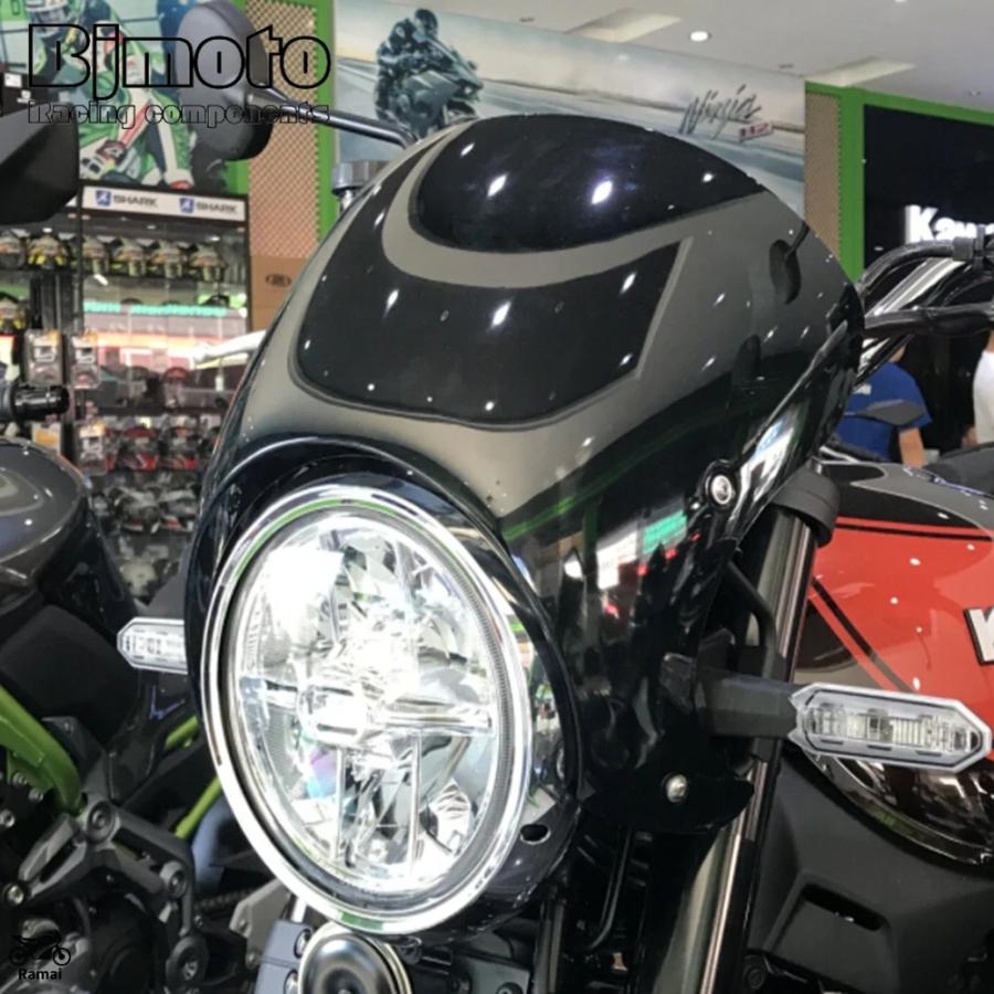 【並行輸入品】 Z900 RS 風よけ 風防 ウインドシールド 風防スクリーン ディフレクター バイク カワサキ Z900RS Cafe ...