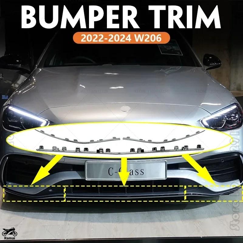 2022年-2024 W206 ベンツ C300 フロント バンパー 2068854102 2068854202 2068855702 ...