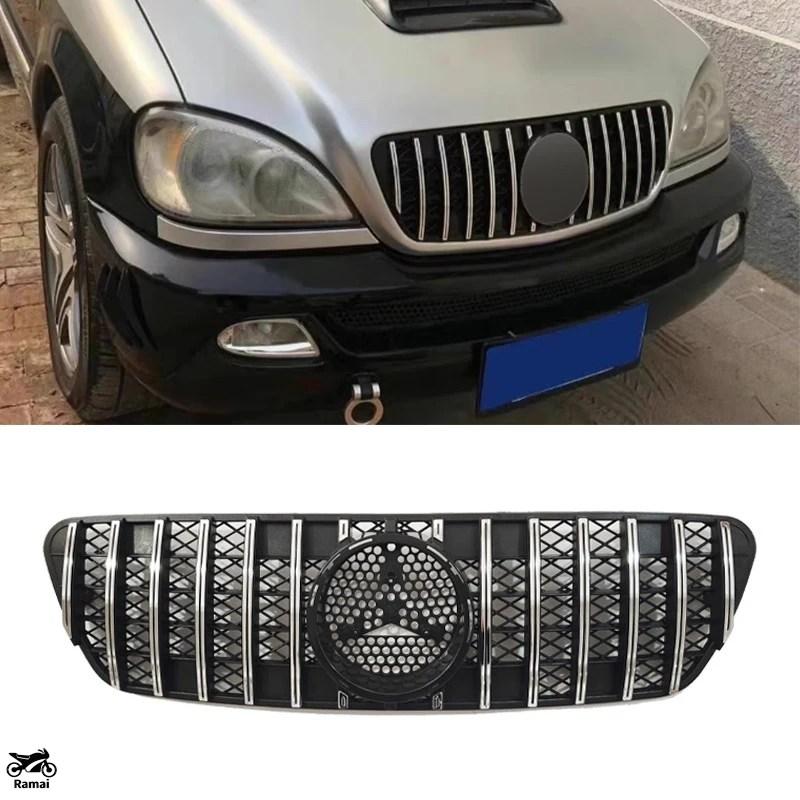 FRONT BUMPER GRILLE GRILLS FOR MERCEDES BENZ W163 ML-CLASS ML320 ML350 ...