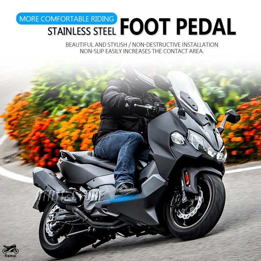 FOR SYM MAXSYM TL 500 TL500 MOTORCYCLE ACCESSORIES STAINLESS STEEL ...