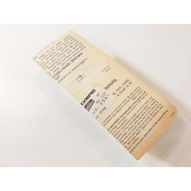 ヘドン ダイイングフラッター Heddon DYING FLUTTER 縦割れ BF オールドヘドン (120-395 : ランブルフィッシュ - 通販 - Yahoo!ショッピング