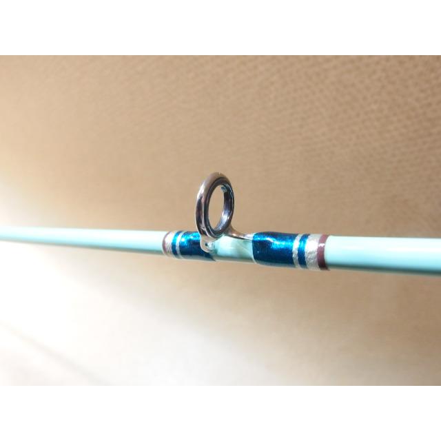 津波ルアーズ モデルノ 50M Tsunami LURES MODERNO トップウォーター カーボンロッド 1ピース ベイトロッド (220 ...