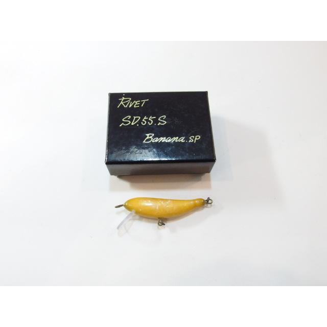 リベット SD.55.S バナナ SP RIVET Banana シンキングミノー ハンドメイドルアー (252-804 : ランブルフィッシュ - 通販 - Yahoo!ショッピング