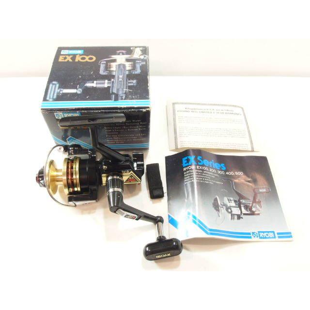 リョービ EX 100 RYOBI 輸出用 国産オールド スピニングリール (260-839 : ランブルフィッシュ - 通販 - Yahoo!ショッピング