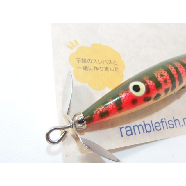 ダイイングフラッター ランブルチューン 14KCD ヘドン Heddon DYING FLUTTER ランブルフィッシュ カスタム トップ ...