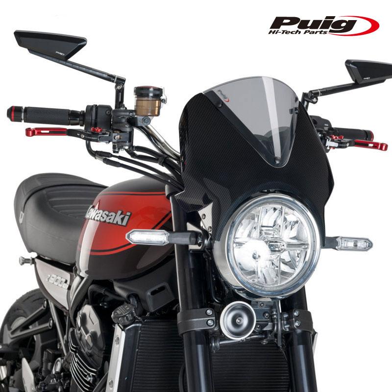 Puig 024CH WINDSHIELD VISION [SMOKE] Kawaski Z900RS SE (22-23) (18-23 ...