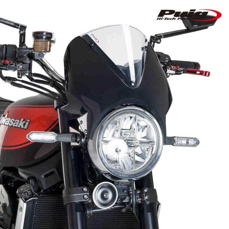Puig 024NW WINDSHIELD VISION [CLEAR] Kawaski Z900RS SE (22-23) (18-23 ...