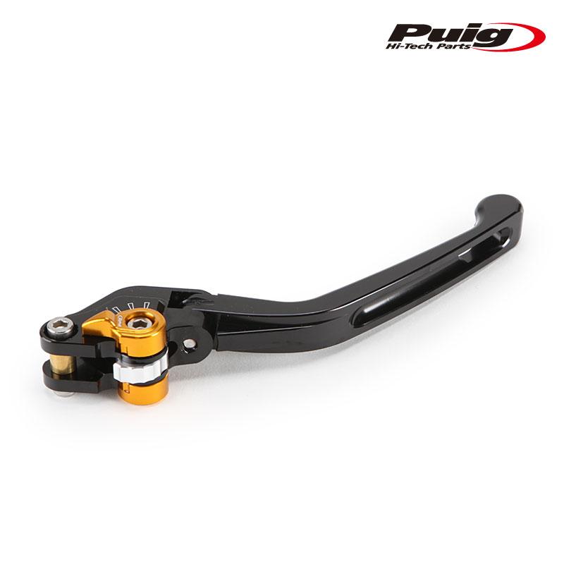 Puig Puig(プーチ) 110NO FOLDABLE BRAKE LEVER 3.0 BLACK/GOLD（可倒タイプ ...