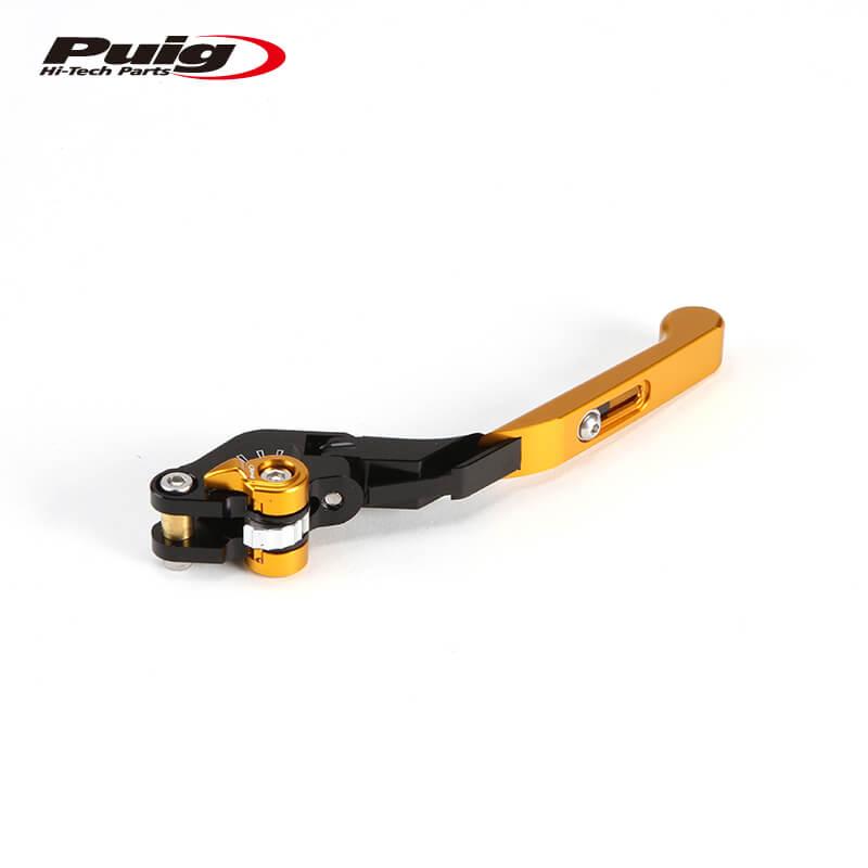 Puig Puig(プーチ) 14ONO EXTENDABLE FOLDABLE BRAKE LEVER 3.0 GOLD/GOLD （全長 ...
