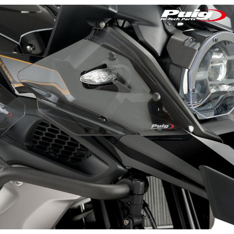Puig 20812W UPPER DEFLECTORS [CLEAR] BMW F750GS (18-23) F850GS ...