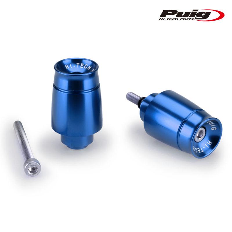 Puig（プーチ） Puig 21009A SHORT BAR ENDS WEIGHTS WITH RIM [BLUE] HONDA ...
