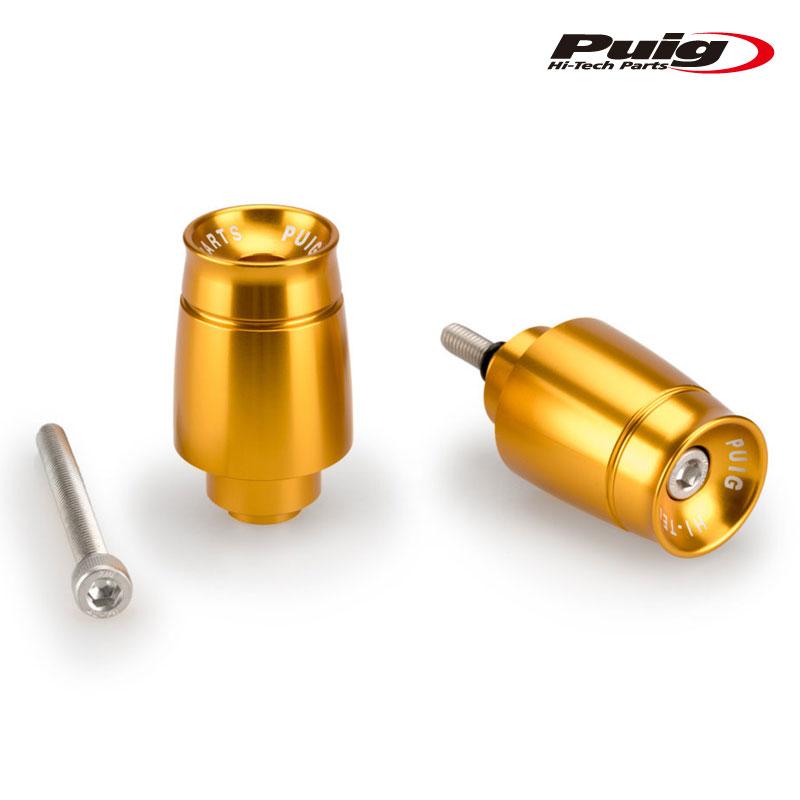 Puig（プーチ） Puig 21009O SHORT BAR ENDS WEIGHTS WITH RIM [GOLD] HONDA ...