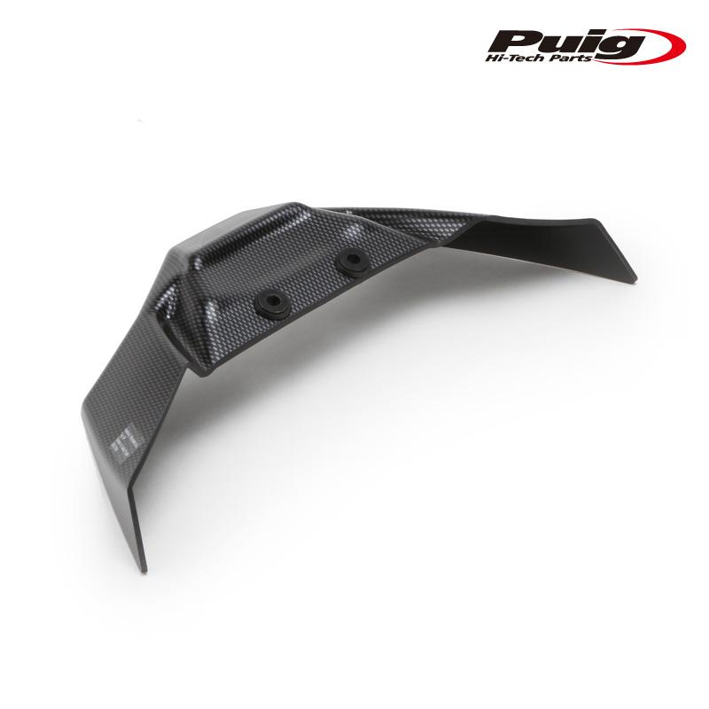 Puig 21135C DOWNFORCE NAKED FRONTAL SPOILERS [CARBON PRINT] BMW M1000R (23-24) プーチ フロントダウンフォース ...