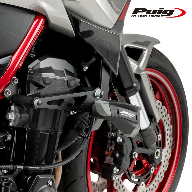 Puig 21313N FRAME SLIDERS PRO Kawasaki Z900 (17-23) Z900SE (22-23) プーチ ...