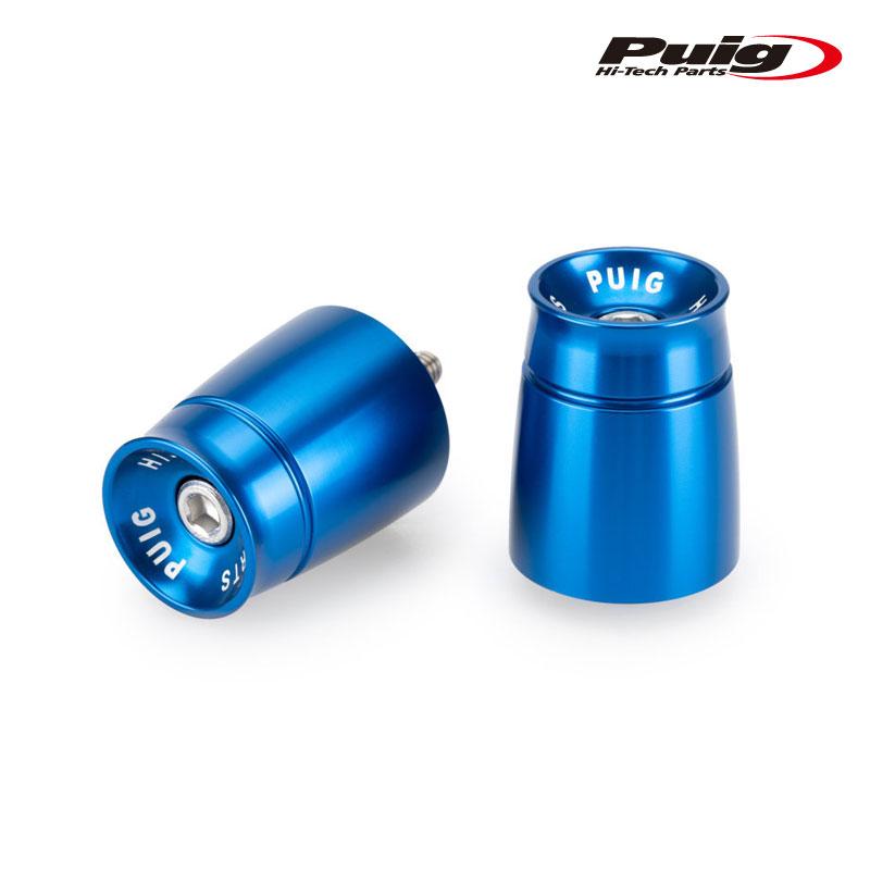 Puig（プーチ） Puig 21400A BAR ENDS SPORT MODEL [BLUE] YAMAHA YZF-R1 (15-24 ...