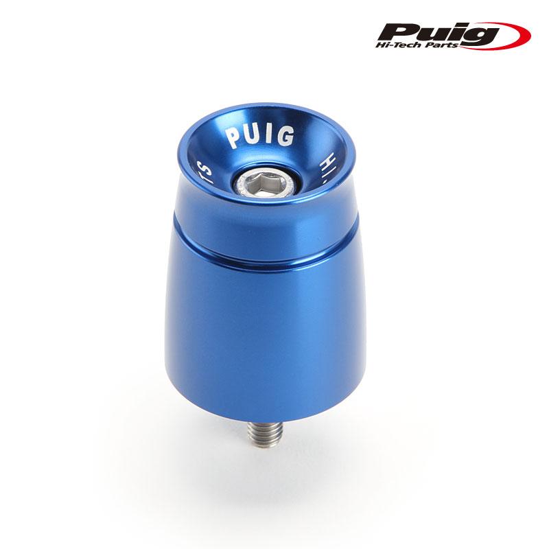 Puig（プーチ） Puig 21400A BAR ENDS SPORT MODEL [BLUE] YAMAHA YZF-R1 (15-24 ...