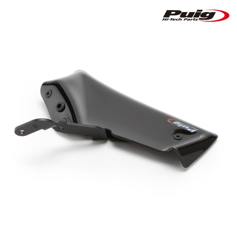 Puig 21471NSIDE SPOILER WINGLET [BLACK] YAMAHA MT-10 (22-25) SP プーチ サイド ...