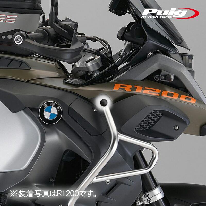 Puig 3521N CHASSIS CAPS [BLACK] BMW R1200GS (13-18) ADVENTURE プーチ フレーム ...