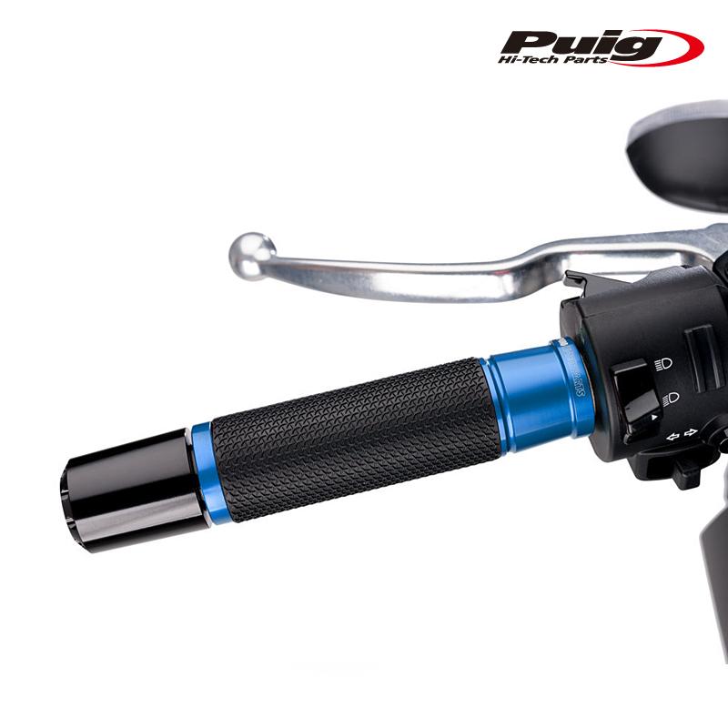 Puig 3553A HI-TECH ASCENT GRIPS [BLUE] 123mm 汎用 プーチ アセント グリップ ハンドルバーエンド : 3553a : RAMBUTAN - 通販 ...