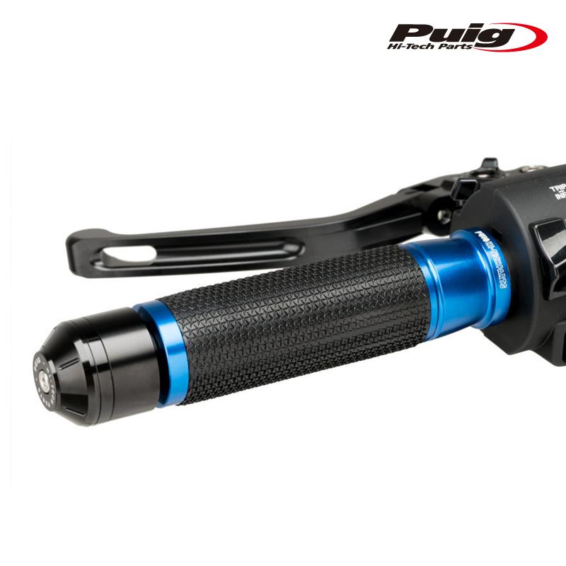 Puig 3553A HI-TECH ASCENT GRIPS [BLUE] 123mm 汎用 プーチ アセント グリップ ハンドルバーエンド : 3553a : RAMBUTAN - 通販 ...