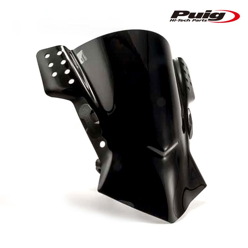 Puig 5881N WINDSHIELD RAFALE [BLACK] 汎用 プーチ スクリーン カウル : RAMBUTAN - 通販 ...