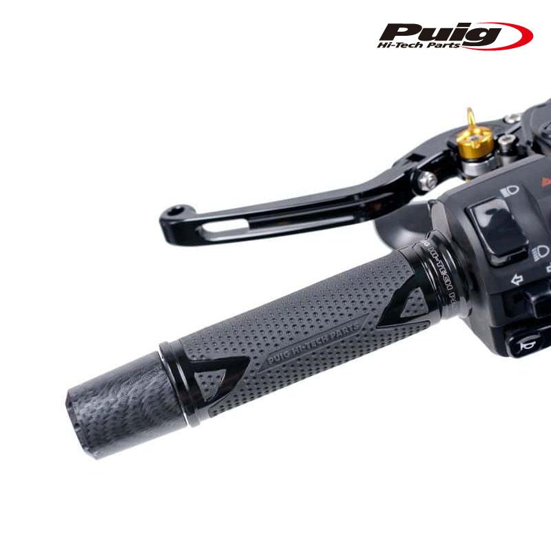 Puig 6325N HI-TECH RADIKAL GRIPS [BLACK] 119mm 汎用 ラディカル グリップ プーチ ハンドルバーエンド : RAMBUTAN - 通販 ...
