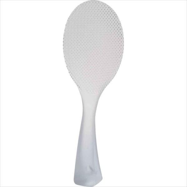 マーナ MARNA 立つしゃもじプレミアム クリア K555CL 剥離性の高いTPX使用 日本製 グッドデザイン 立つから衛生的 くっつきにくい おしゃれ デザイン ギフト : 生活便利雑貨 ...