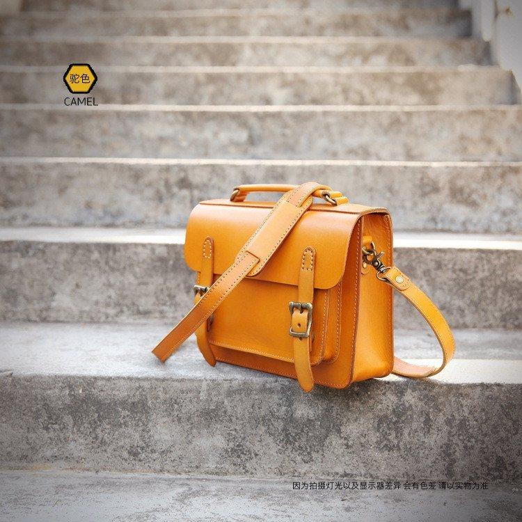 新品 メンズ バッグ ヌメ革 牛革 レザー ハンドバッグ ビジネスバッグ