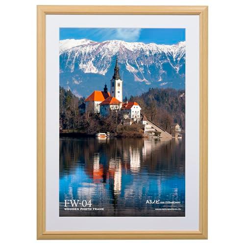 ハクバ HAKUBA 木製額縁 FW-04 A3ノビ ナチュラル FW-4-NTA3N : ラピス生活用品 - 通販 - Yahoo!ショッピング