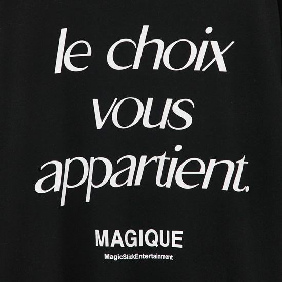 MAGIC STICK マジックスティック FRENCH CONCEPT T BLACK ブラック :24SS-MS4-031:RAPPA ...
