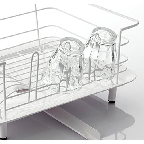 リス 水切りかご ワイヤー ホワイト W39.5×D30×H20.7cm アルバーノ ディッシュドレイナー :s-B019XESFAK-20231124:rapport1103 - 通販 ...