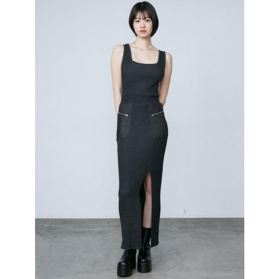 EMODA EMODA（エモダ）ドッキングポケットリブワンピース 即日発送 : RAPTURE - 通販 - Yahoo!ショッピング