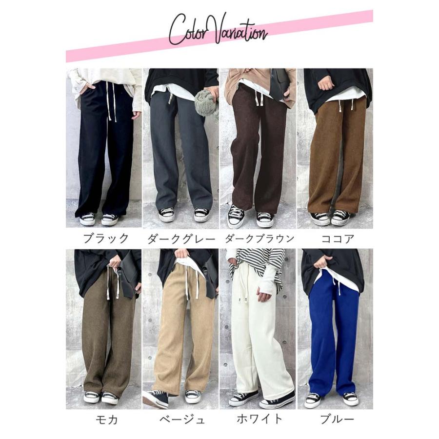 パンツ レディース 裏起毛 コーデュロイ イージーパンツ あったかい 防寒 ゆったり 大きいサイズ 極暖 [郵3]^b381^ : b381 : uricca ウリッカ - 通販 ...