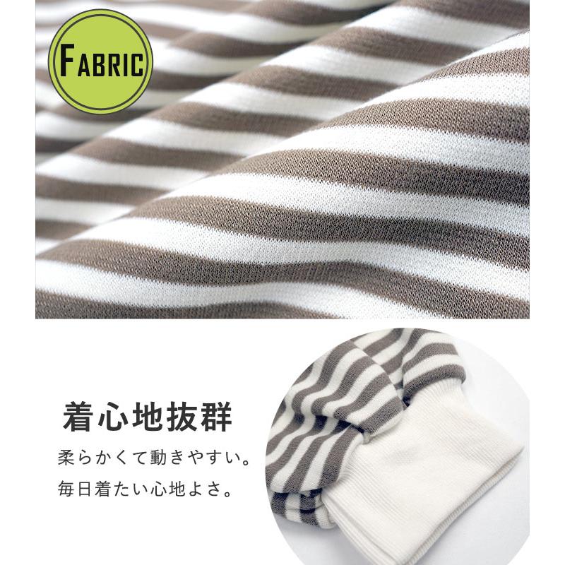 トレーナー ボーダー パフスリーブ ニットタッチ スウェット カットソー トップス レディース 長袖 [郵3]^t959n^ WT : t959 : uricca ウリッカ - 通販 ...