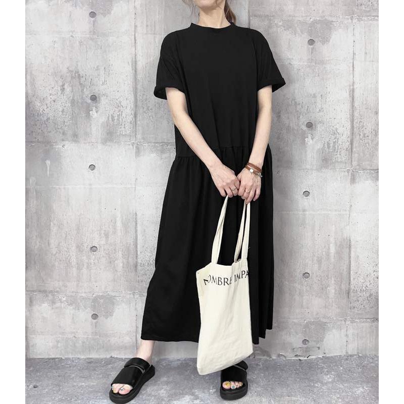 ワンピース ロング丈 切り替え フレア カジュアル ボリュームスカート レディース(送料無料)[郵3]^w699^ :w699:uricca ウリッカ by Raspberry - 通販 ...