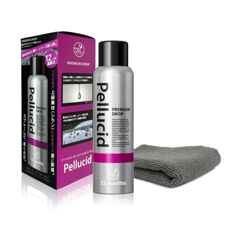 ペルシード(Pellucid) 洗車ケミカル プロ仕様 高撥水ガラスコーティング剤 プレミアムドロップ180 -900 コーティング効果約1年持続 シ : RA Store - 通販 ...