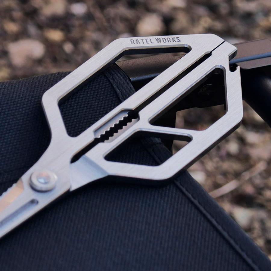 ALLES CHEF TOOL(アレスシェフツール) RATELWORKS ラーテルワークス キッチンハサミ 多機能ハサミ 分解 収納ケース付 ...