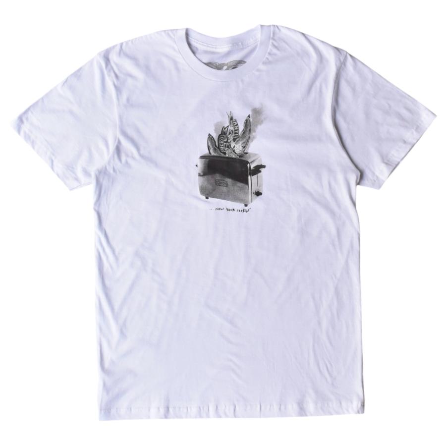 ANTIHERO Anti Hero Toasted Ringspun Tee - White メンズ レディース 半袖Tシャツ : RAWDRIP - 通販 - Yahoo!ショッピング