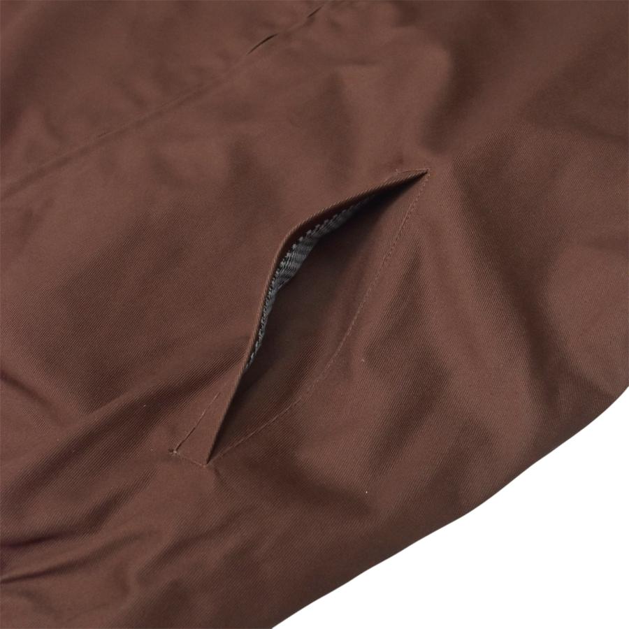 BEIMAR（ビーマー） Beimar Cotton Houndstooth Drizzler Jacket Brown ハウンドトゥース ...