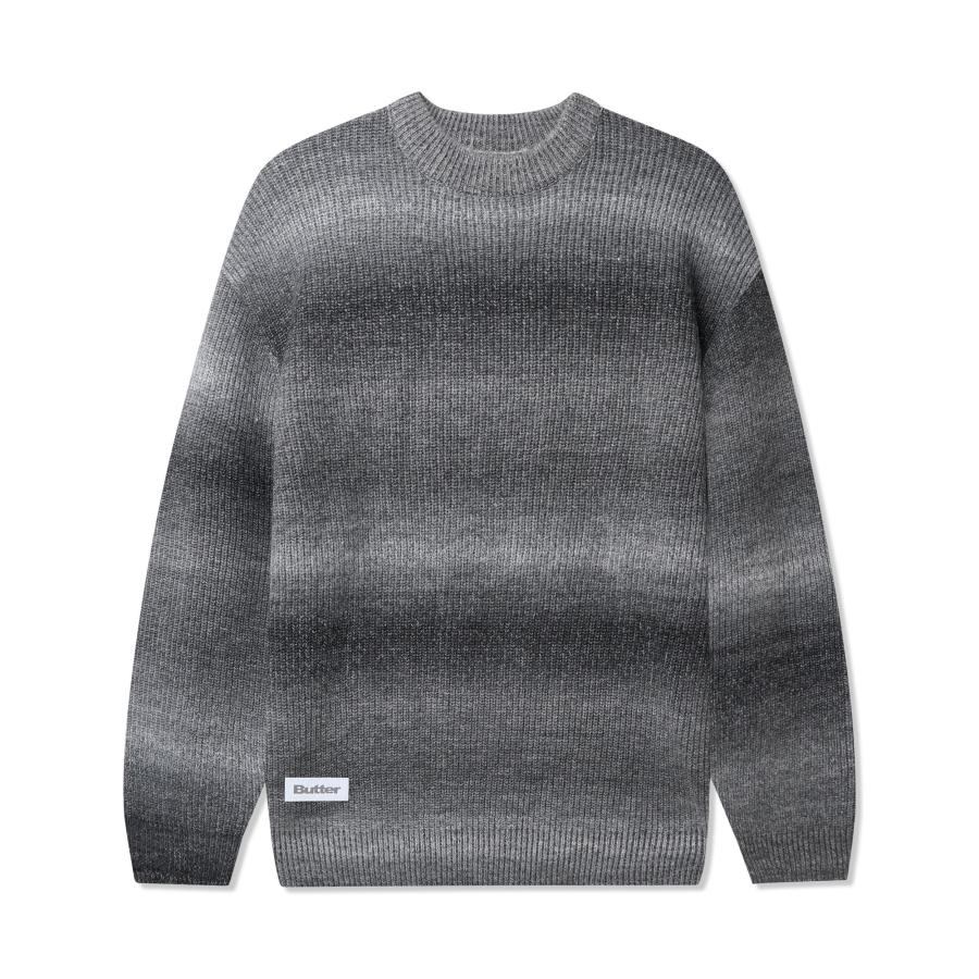 BUTTER GOODS BEAMS KNIT SWEATER チャコール メンズ レディース ニット バターグッズ ...