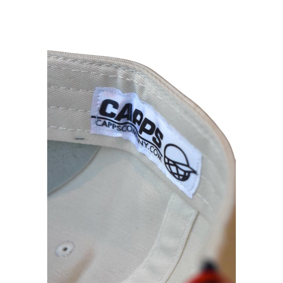 CAPPS PRETTY GOOD SERVICES CAP NAT/NAVY 5パネル メンズ レディース : RAWDRIP - 通販 ...