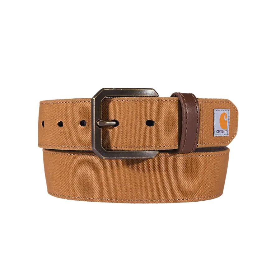 Carhartt USA Canvas Duck Belt - Brown カーハート US規格 ベルト メンズ レディース : RAWDRIP - 通販 - Yahoo!ショッピング