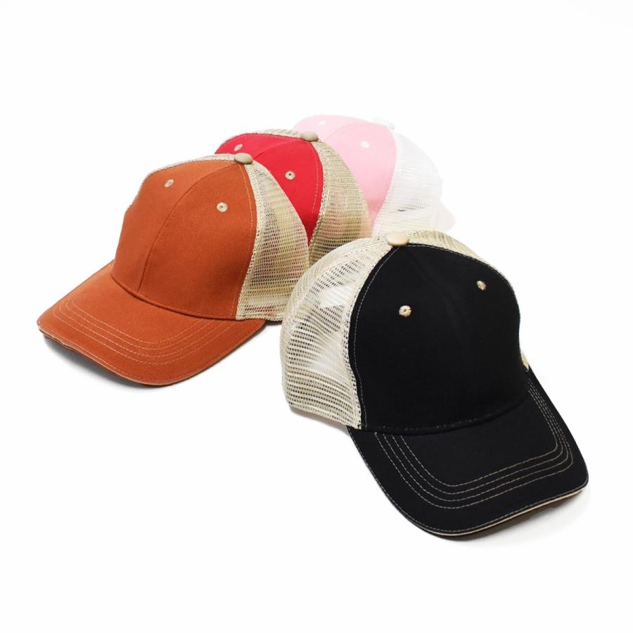 COBRA CAPS（コブラキャップス） 6panel Washed Twill Front Soft Mesh Cap 6パネル メッシュ ...
