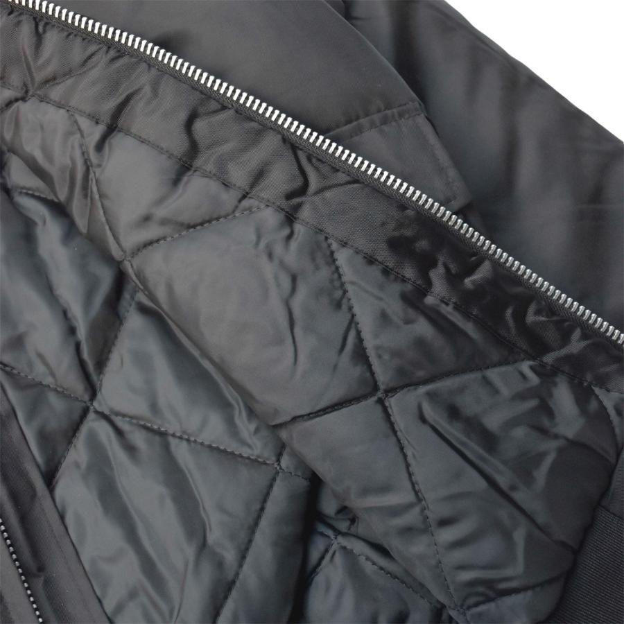 EDWARDS GARMENT Police Bomber Jacket Black メンズ レディース ボンバー ジャケット 中綿 ...