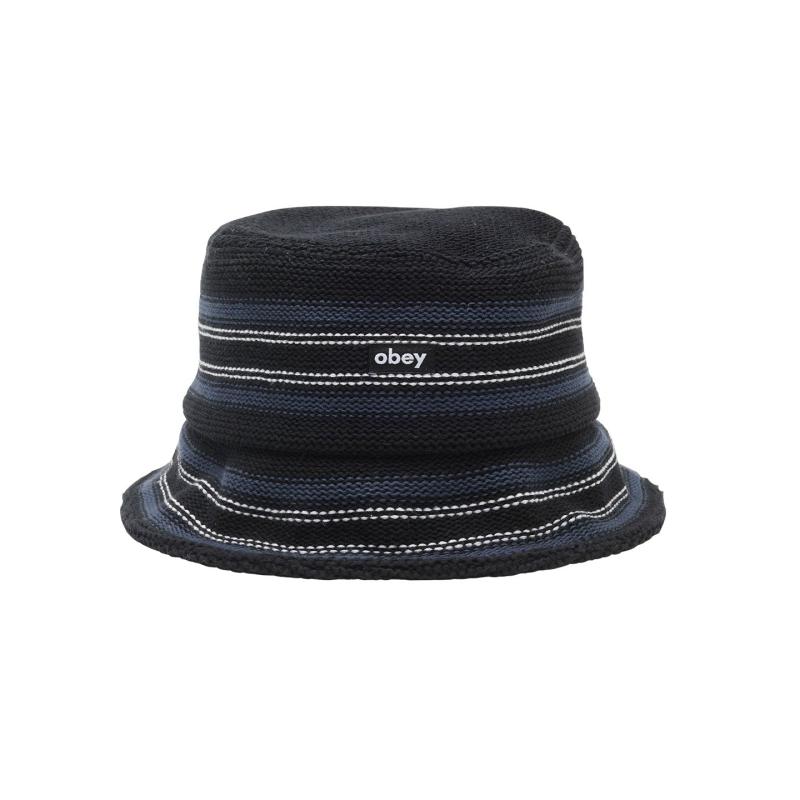 オベイ オルコット セーター ハット ブラックマルチ メンズ/レディース/コットン/ニットハット/OBEY : obey-alcott ...