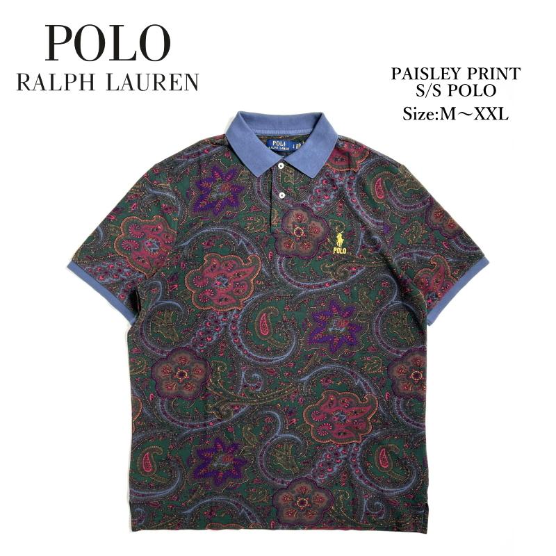 POLO RALPH LAUREN ポロ ラルフ ローレン ペイズリー プリント POLO RALPH LAUREN ポロ ラルフ ローレン ペイズリー プリント