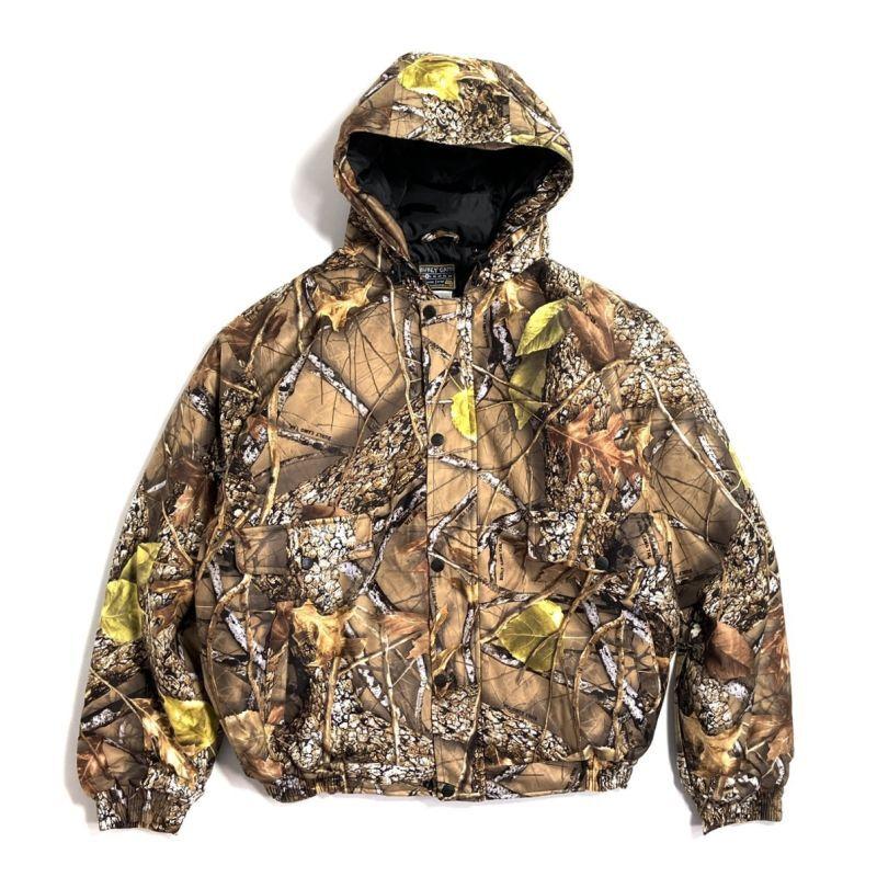 WFS ウォータープルーフ ブリーザブル インサレート フード ジャケット バーリーカモタン メンズ/中綿/アウター/迷彩/CAMO ...