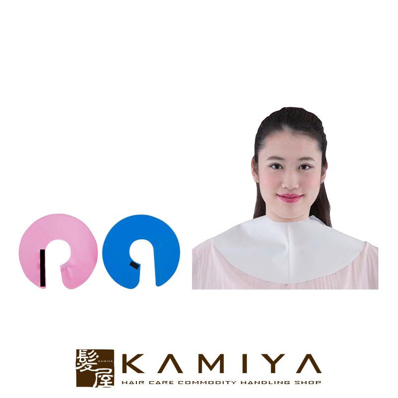 ケープ メイホー No.8076 ぴっちりケープ|ぴっちり ネック クロス ブルー ピンク ホワイト ポリウレタン製 防水 抗菌加工 洗濯可 ヘアカット グッズ 美容院専売 : 髪屋 ...