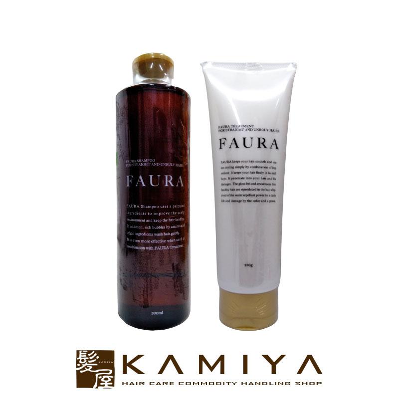 ファウラ シャンプー 300ml＋トリートメント 250g 計2個 お試しセット|faura セット ダメージケア リペア 補修 保護 湿気 クセ毛 : 髪屋 Yahoo!ショッピング店 ...