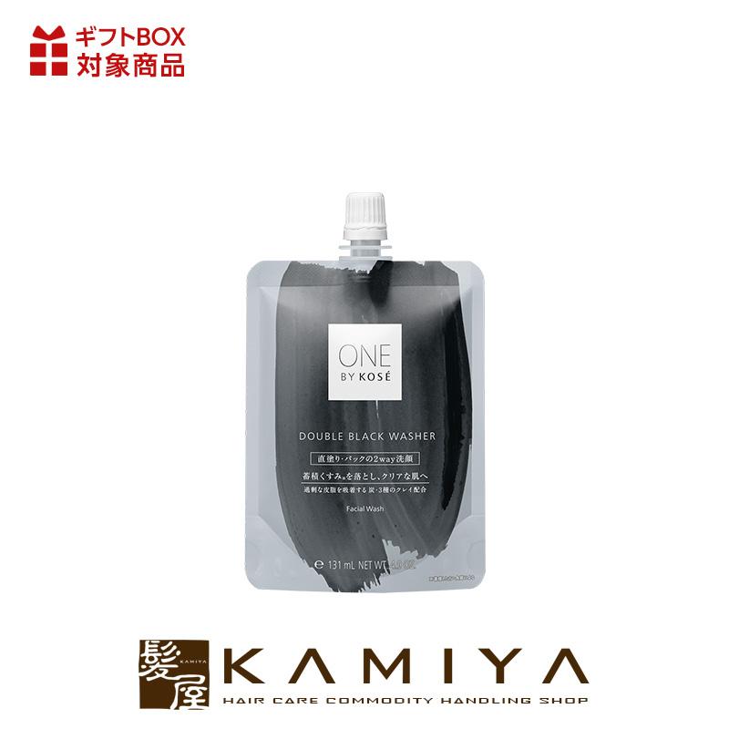 ONE BY KOSE（ワンバイコーセー） コーセー ダブル ブラック ウォッシャー 140g|kose 洗顔 パック フェイス スキン ケア ...